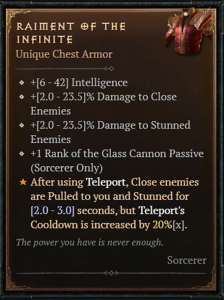 Buy Raiment of the Infinite Unique – Diablo 4 Service | KBoosting