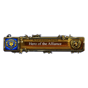 Buy Hero of the Alliance Boost – WoW PvP Service | KBoosting