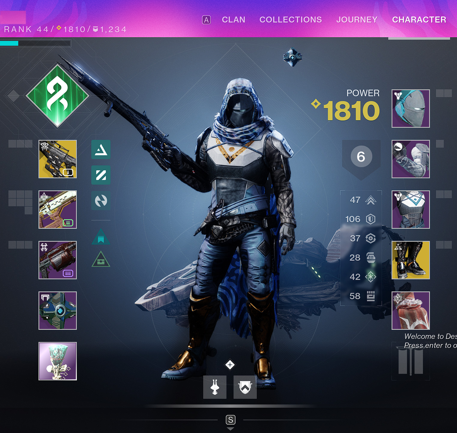 Buy Destiny 2 Cheap Account - 1810 Power - KBoosting