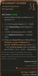 Buy Wildheart Hunger Unique – Diablo 4 Service | KBoosting