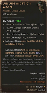 Buy Unsung Ascetic's Wraps Unique – Diablo 4 Service