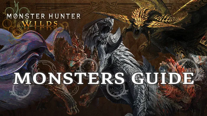 All Monster Hunter Wilds Monsters – Listed by Type & Weakness