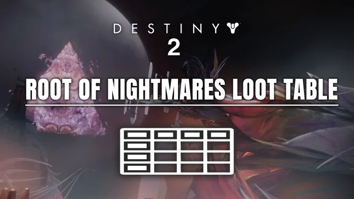Destiny 2 Root of Nightmares Loot Table – Raid Loot Pool in Detail